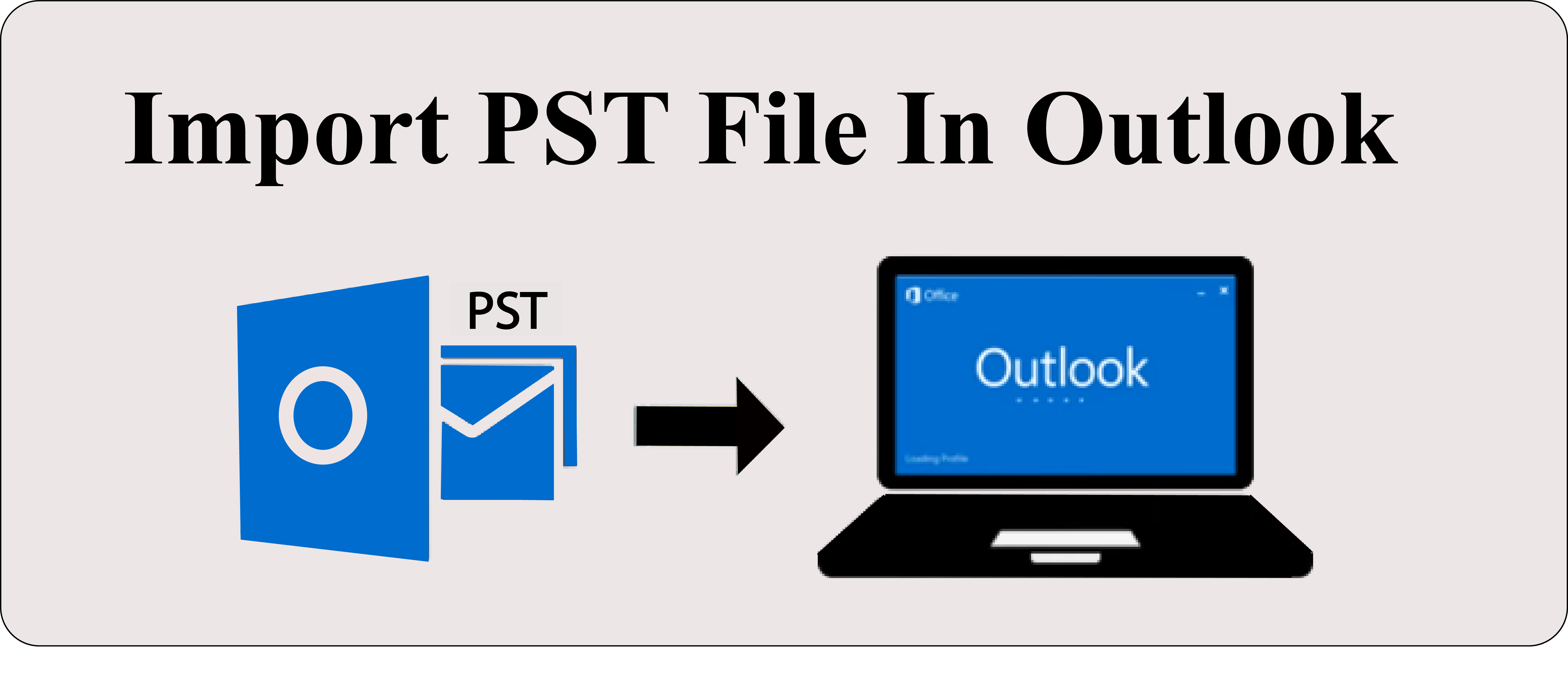 How To Import A Backup Converted PST File In Outlook Blogs